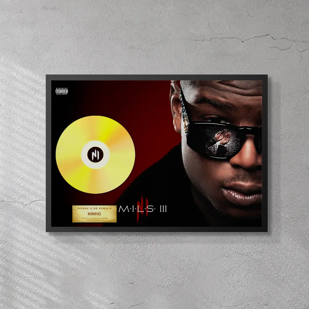 Disque d'or Ninho MILS 3.0 | DisquePrestige