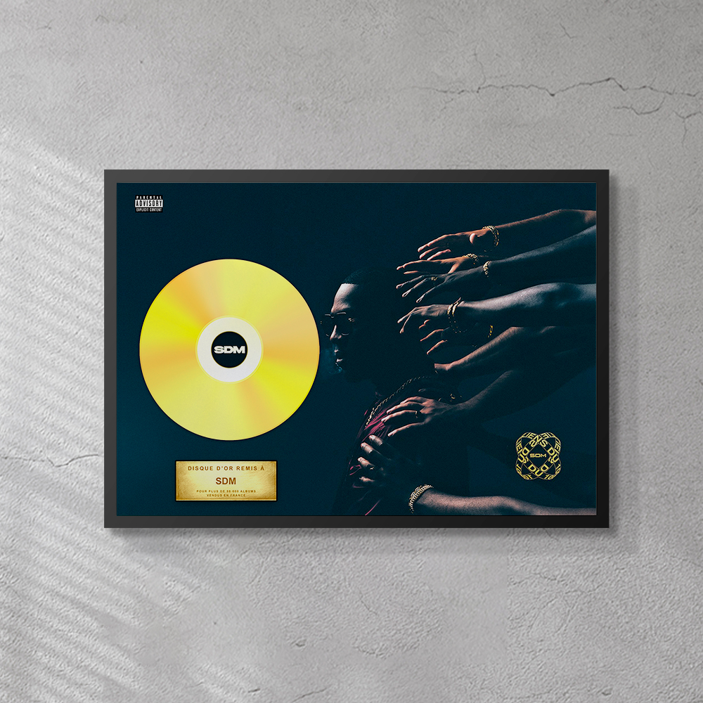 SDM - Lien du 100 - DisquePrestige | N°1 sur la réplique de disques d'or