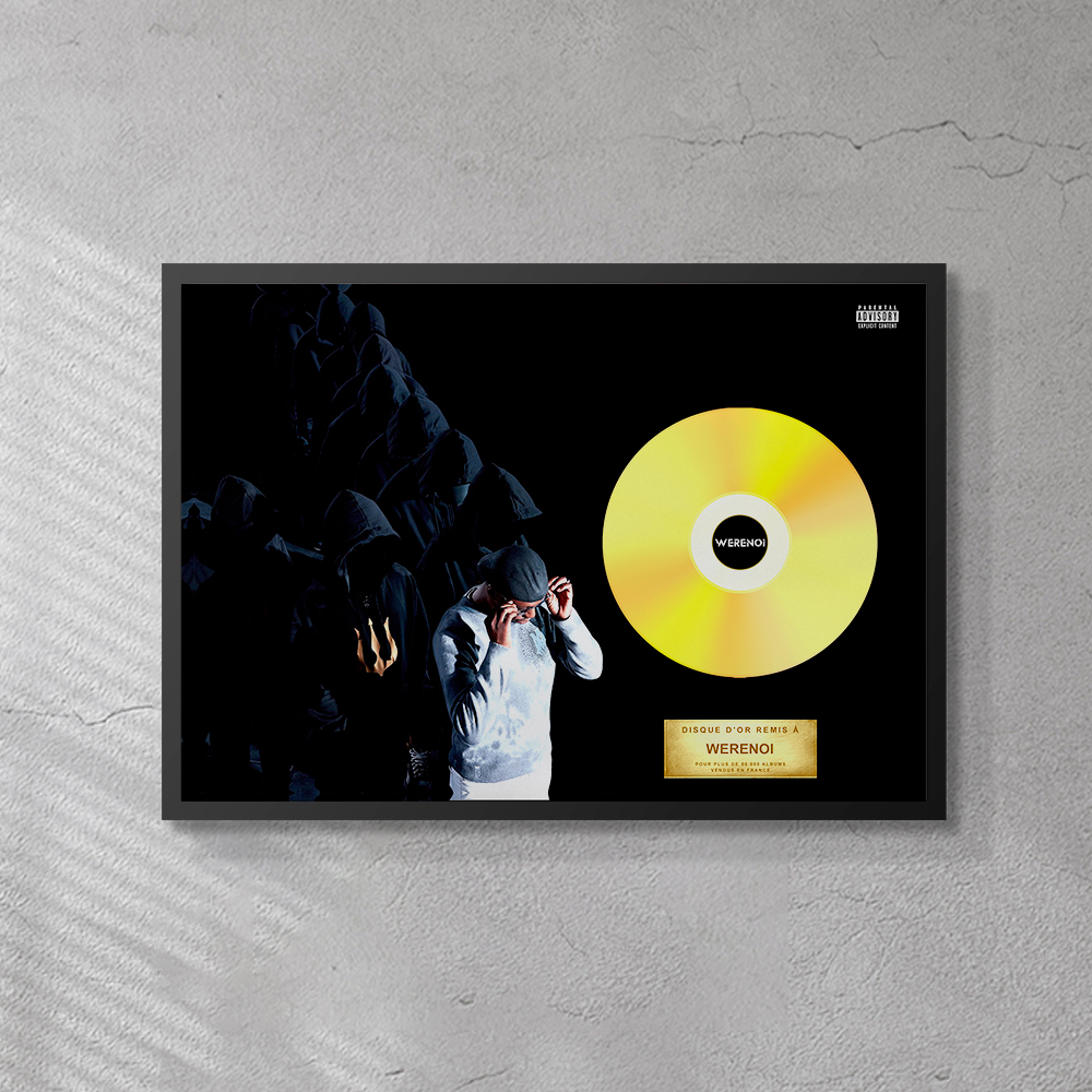 Disque d'or Werenoi Pyramide 2 | DisquePrestige