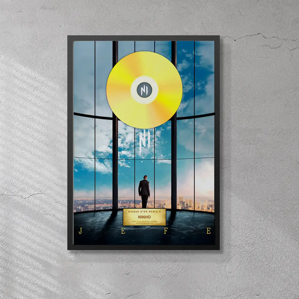 Disque d'or Ninho Jefe | DisquePrestige