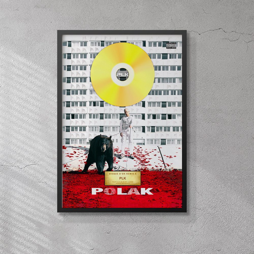 PLK - Polak - DisquePrestige | N°1 sur la réplique de disques d'or